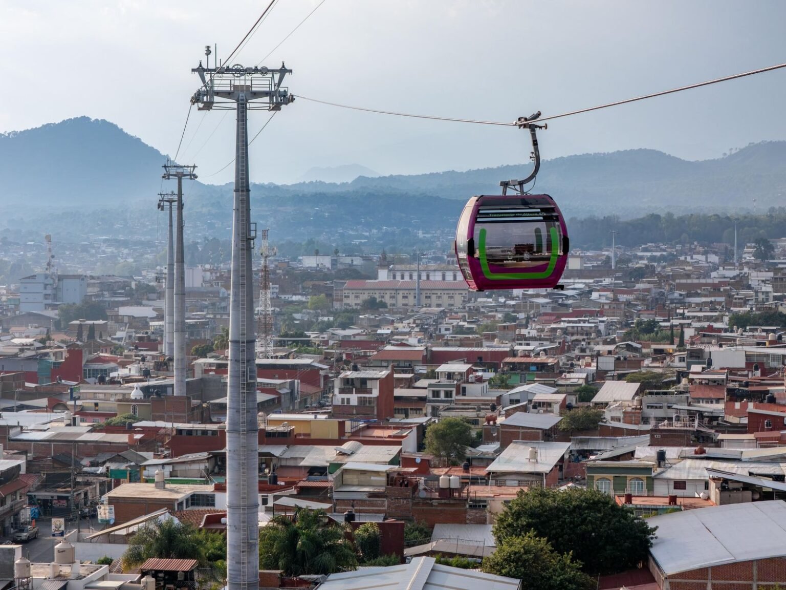 Teleférico De Uruapan Al 95 7 De Avance Pruebas Inician El 15 De